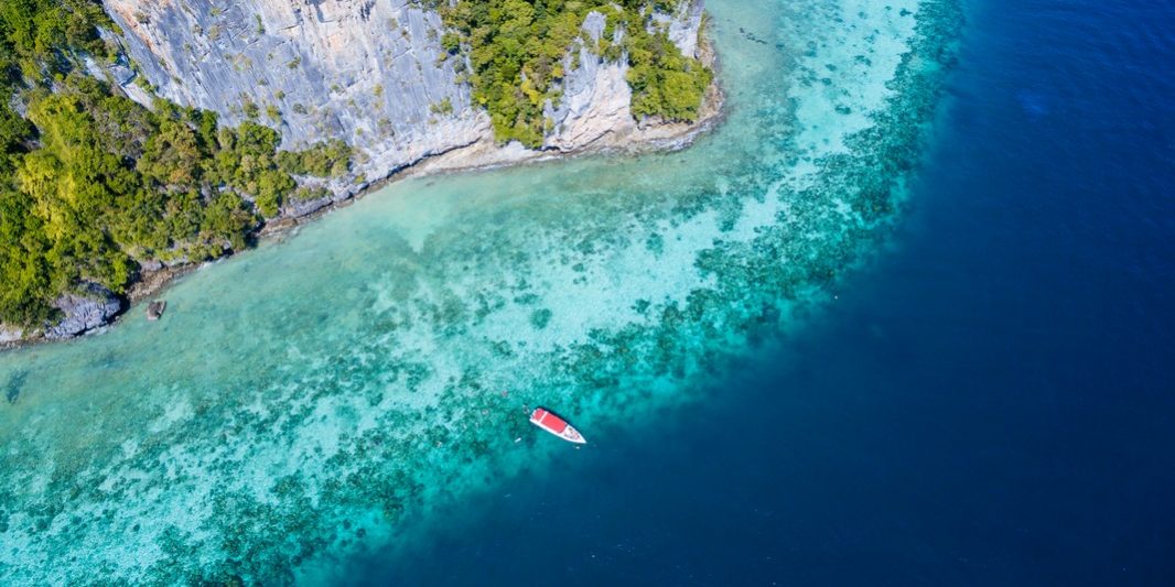 หมู่เกาะพีพี พีพีดอน วิวพีพีดอน หมู่เกาะพีพีจังหวัดภูเก็ต